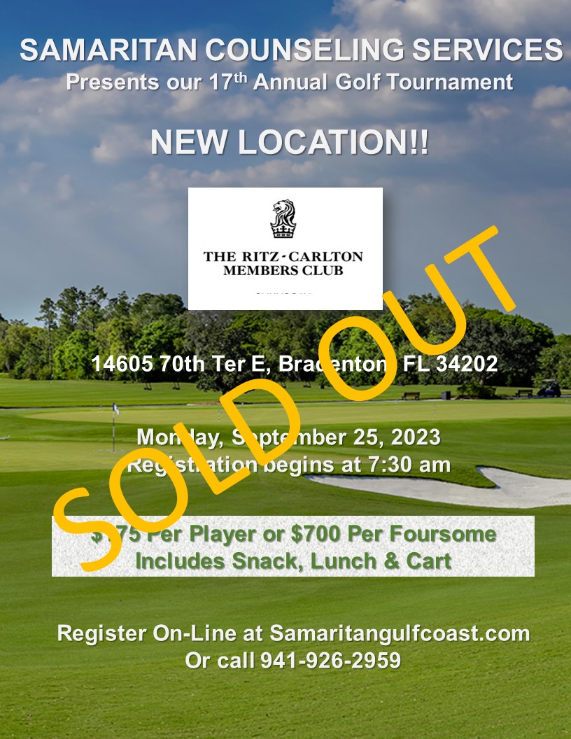 Annual Golf Tournament | Samaritan Counseling Service of the Gulf Coast